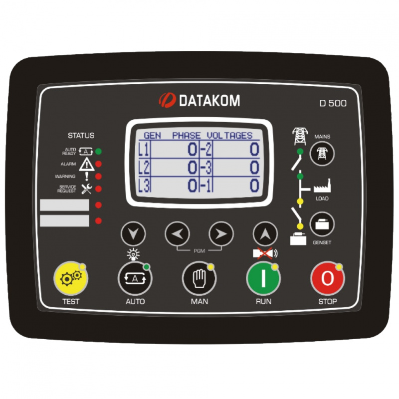 DATAKOM D-500-MK2 Multifunctional Generator Controller with MPU + J1939 ...