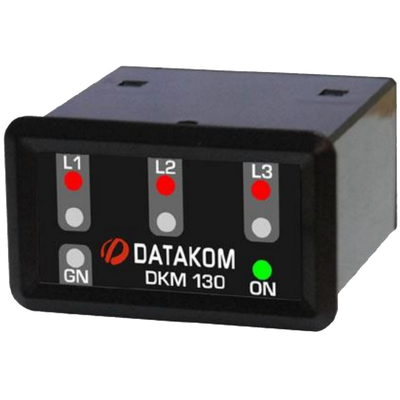 DATAKOM DKM-130 Capacitive Voltage Indicator with contact outputs . ATS ...